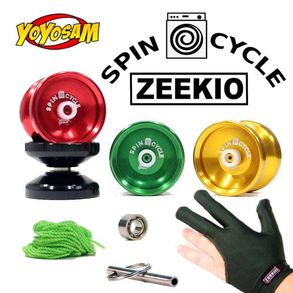 Zeekio Spin Cycle Yo-Yo - Beginner Responsive Beginner Aluminum YoYo ...