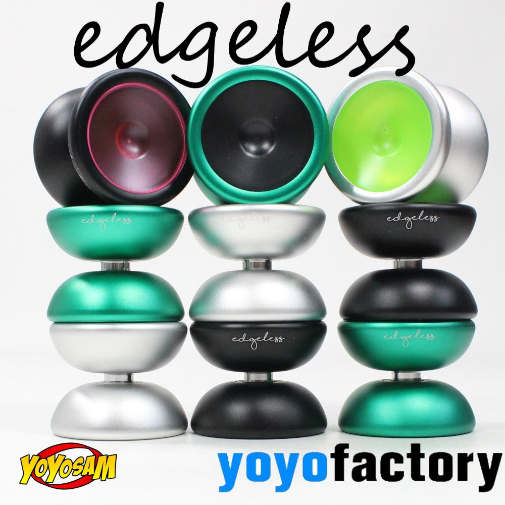 YoYoFactory Edgeless Fingerspin Yo-Yo - Finger Spin Caps - Signature M ...