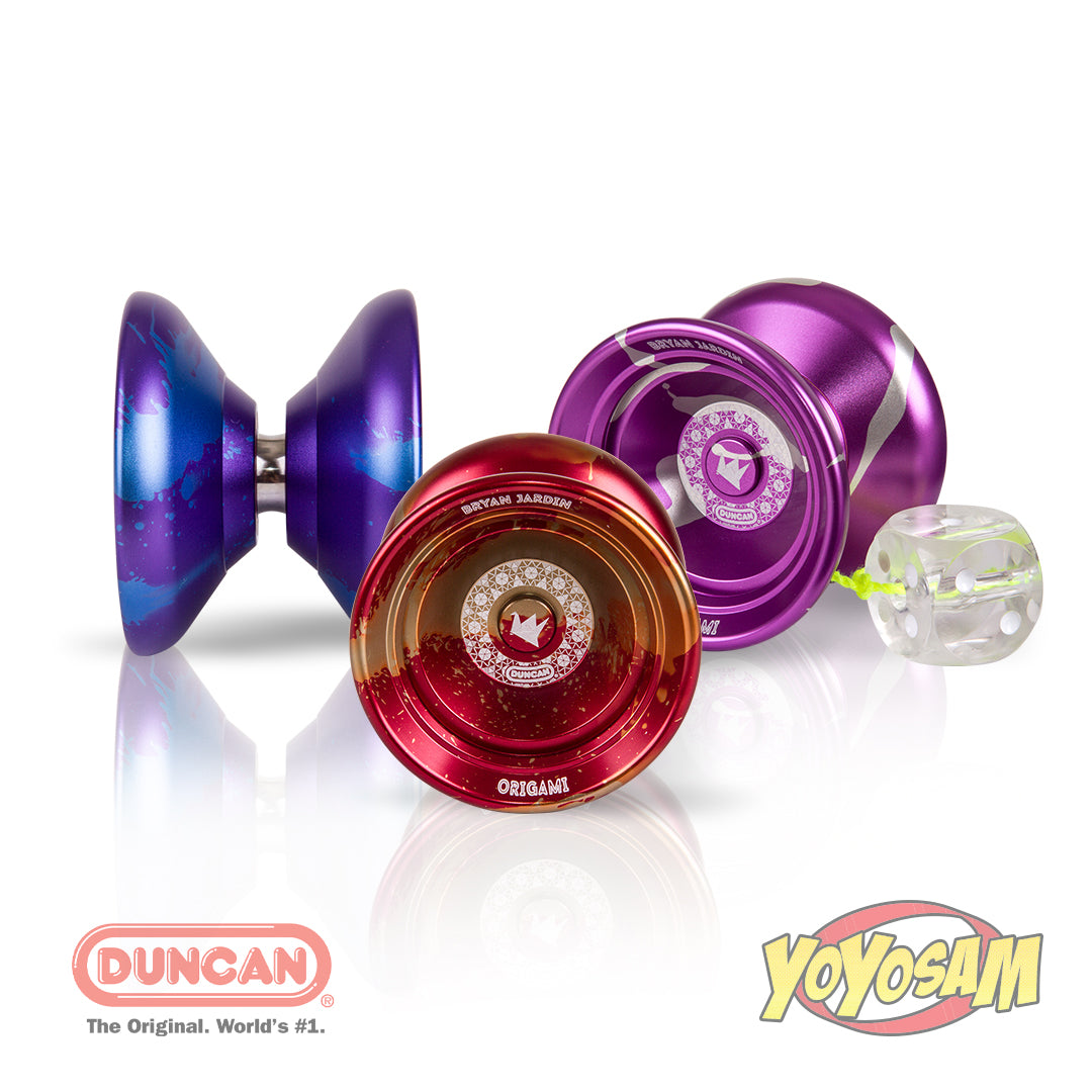 Duncan Origami Aluminum Yo-Yo with Dice Counterweight Signature Model ...