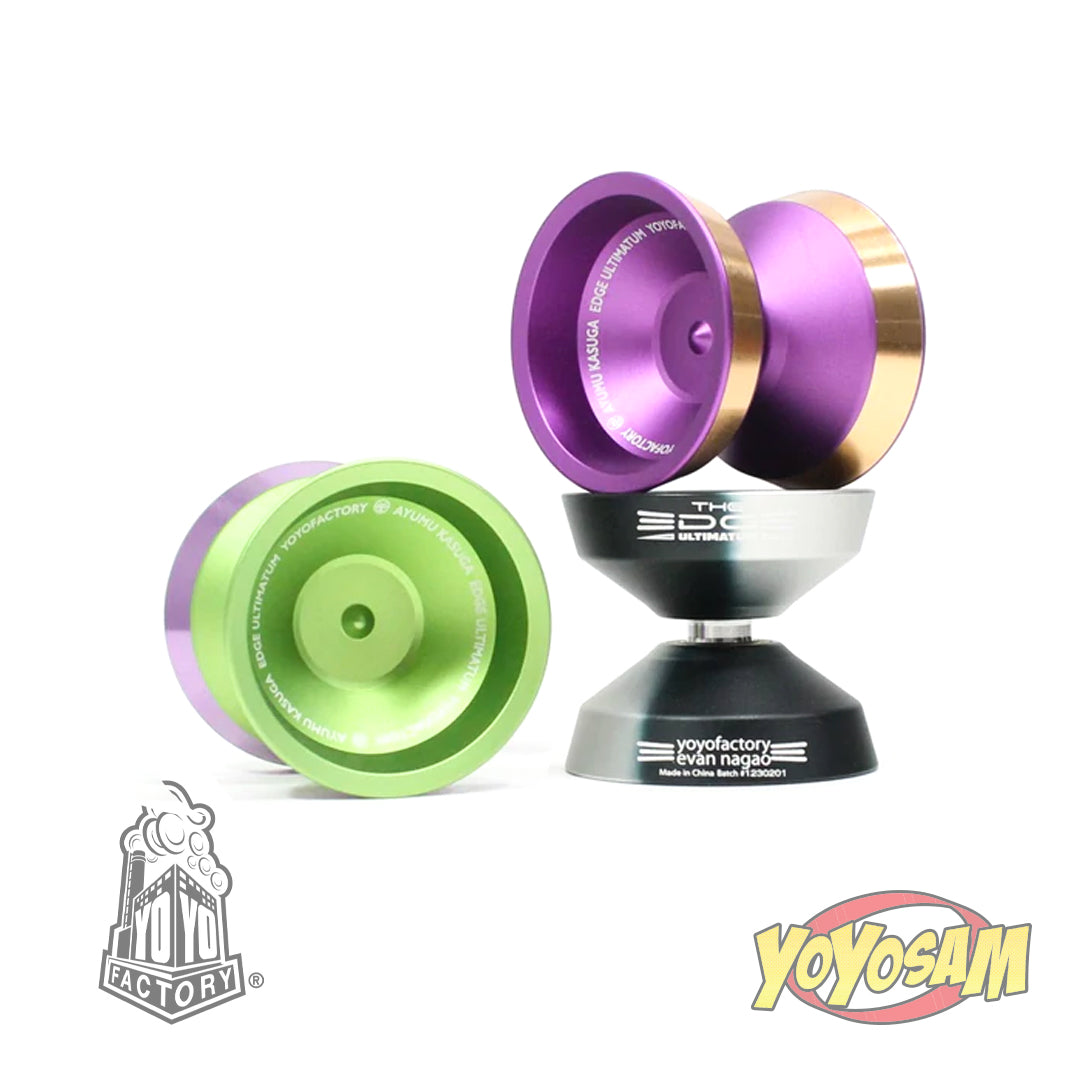 YoYoFactory Edge Ultimatum Yo-Yo - Wider Size -Lighter Weight! - Evan ...