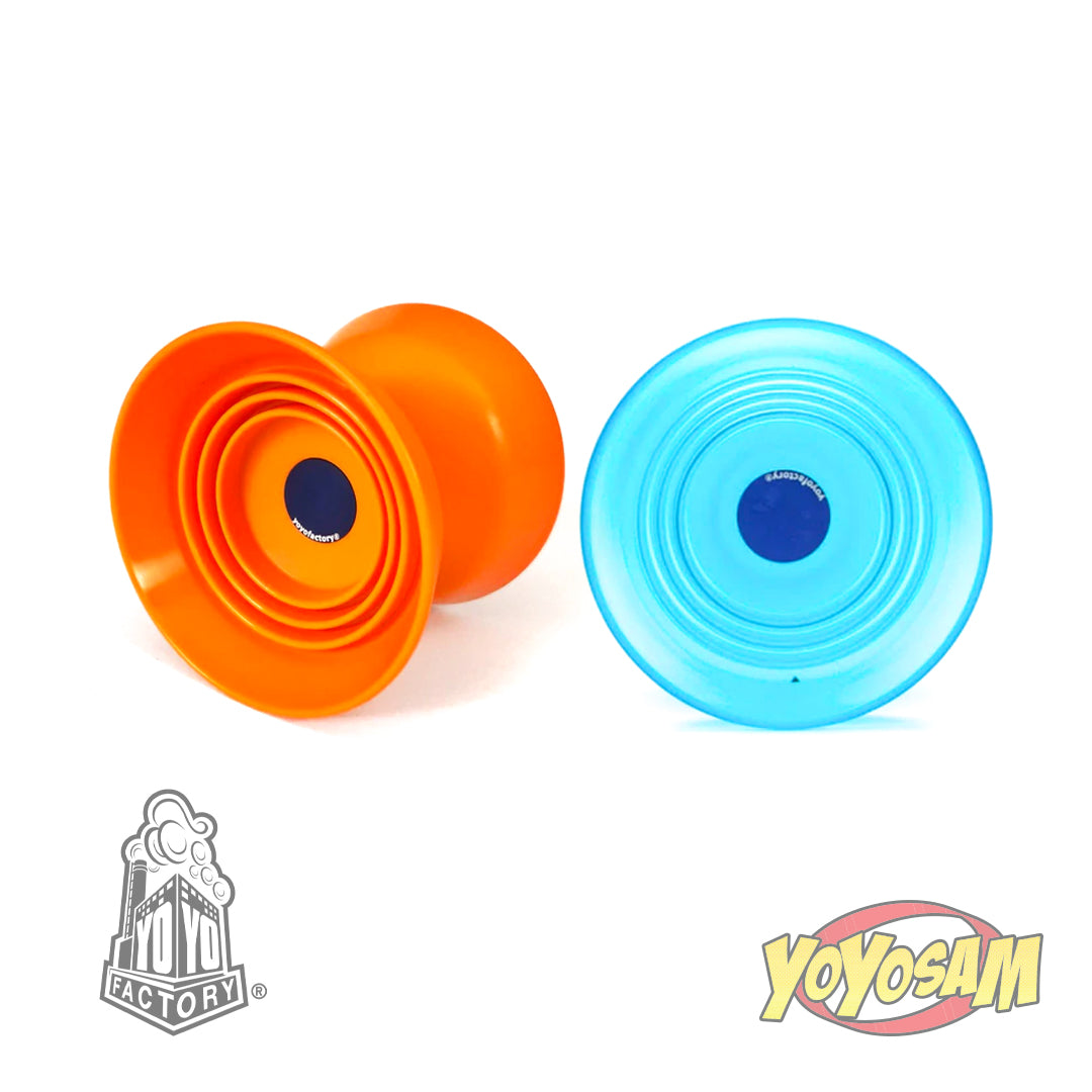 YoYoFactory Offstring Airwave Yo-Yo - Polycarbonate Off String Yo Yo ...