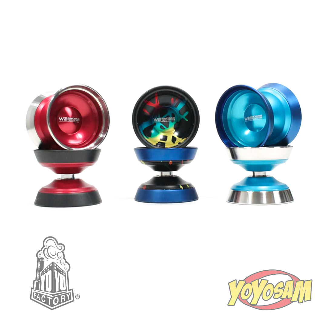 YoYoFactory Will Yo-Yo - Bi-Metal - Akitoshi Tokubuchi Signature YoYo ...