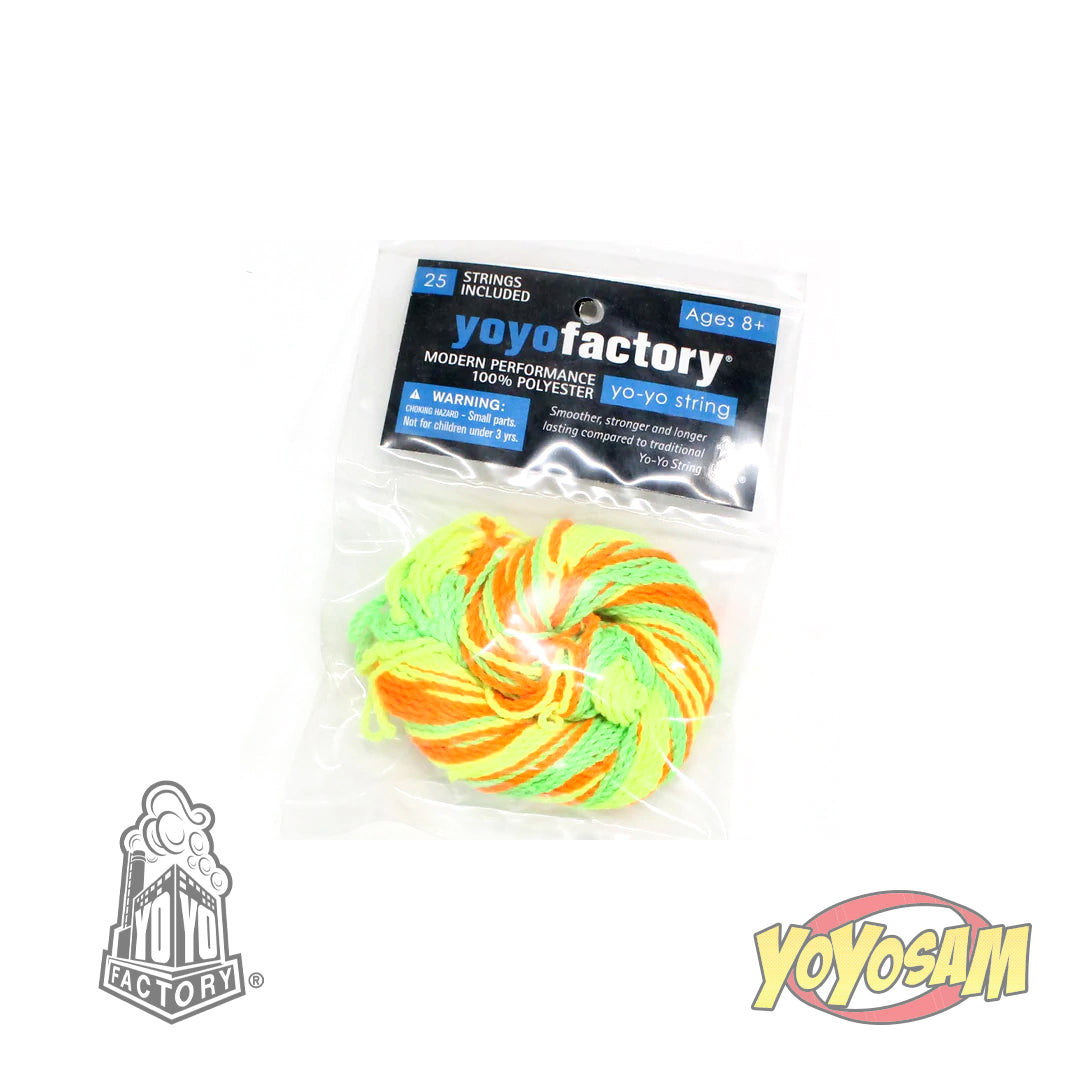 YoYoFactory Yo-Yo String- 25 Pack -Polyester Strings – YoYoSam