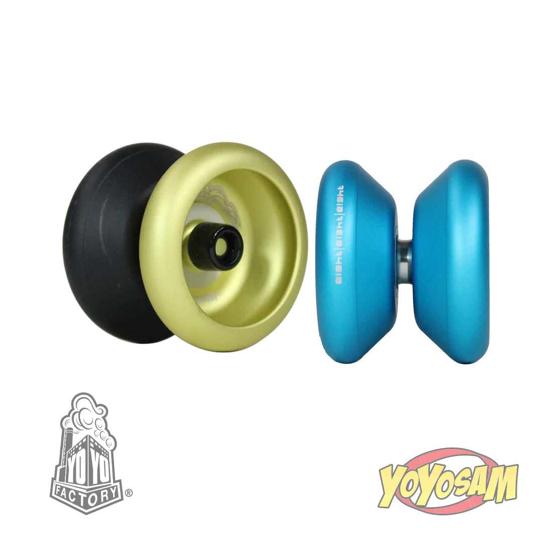 YoyoFactory 888GT Yo Yo - Full Metal Yo-Yo with Hubstacks – YoYoSam