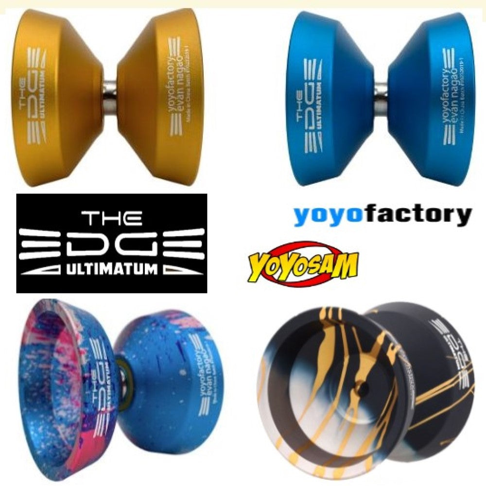 YoYoFactory Edge Ultimatum Yo-Yo - Wider Size -Lighter Weight! - Evan ...