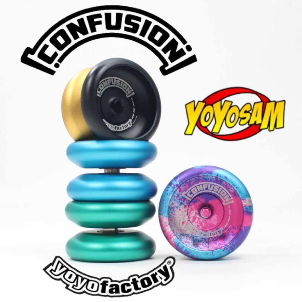 YoYoFactory Confusion Yo-Yo -Hubstack Compatible YoYo – YoYoSam