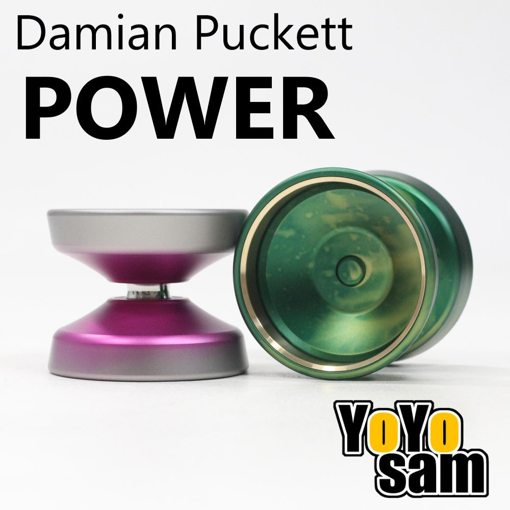Damian Puckett Power Yo-Yo - Flat Rim - Bi-Metal YoYo| YoYoSam