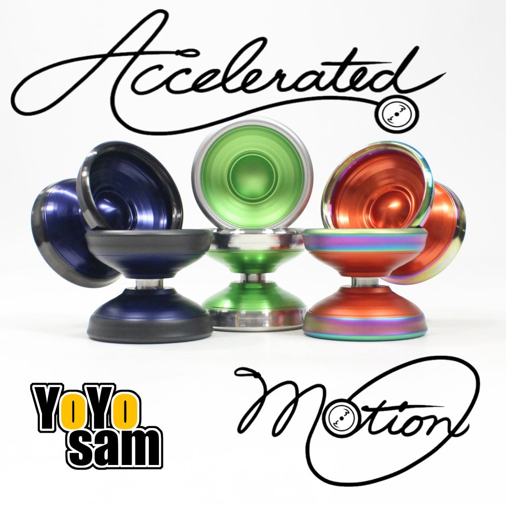 Motion YoYo Accelerated Yo-Yo -Slightly Undersized Bi-Metal YoYo| YoYoSam