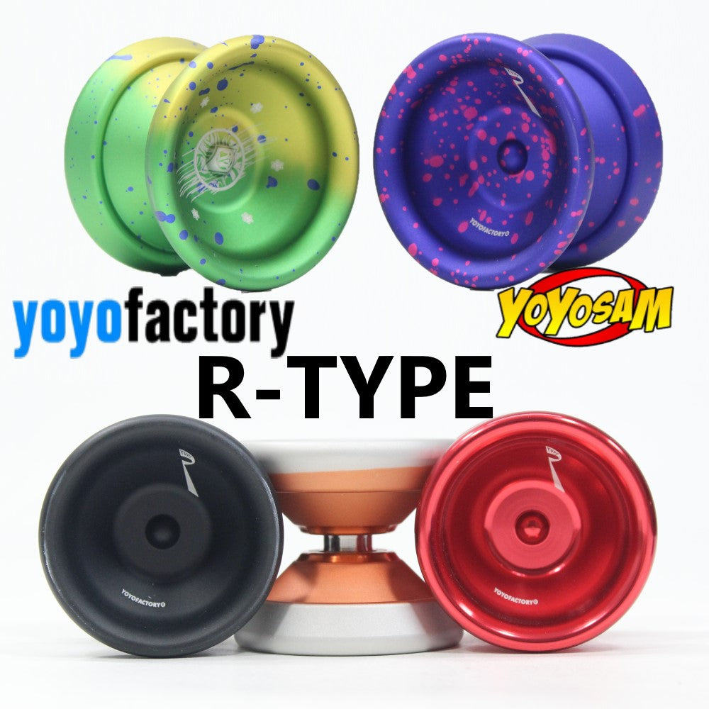 YoYoFactory R-Type Yo-Yo - Mono-Metal YoYo – YoYoSam