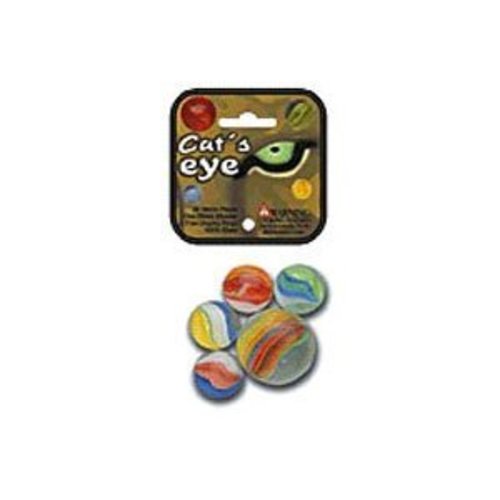 Mega Marbles Themed Marbles- 24 Player Marbles (5/8'') - 1 Shooter (1 ...