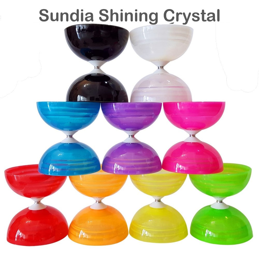 Sundia Shining Diabolo - Includes Wooden Sticks, 2 Strings, Instructio ...
