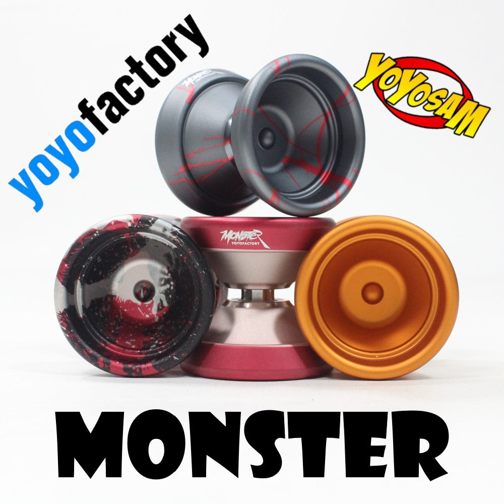 YoYoFactory Monster Yo-Yo - Wide Mono-Metal YoYo| YoYoSam
